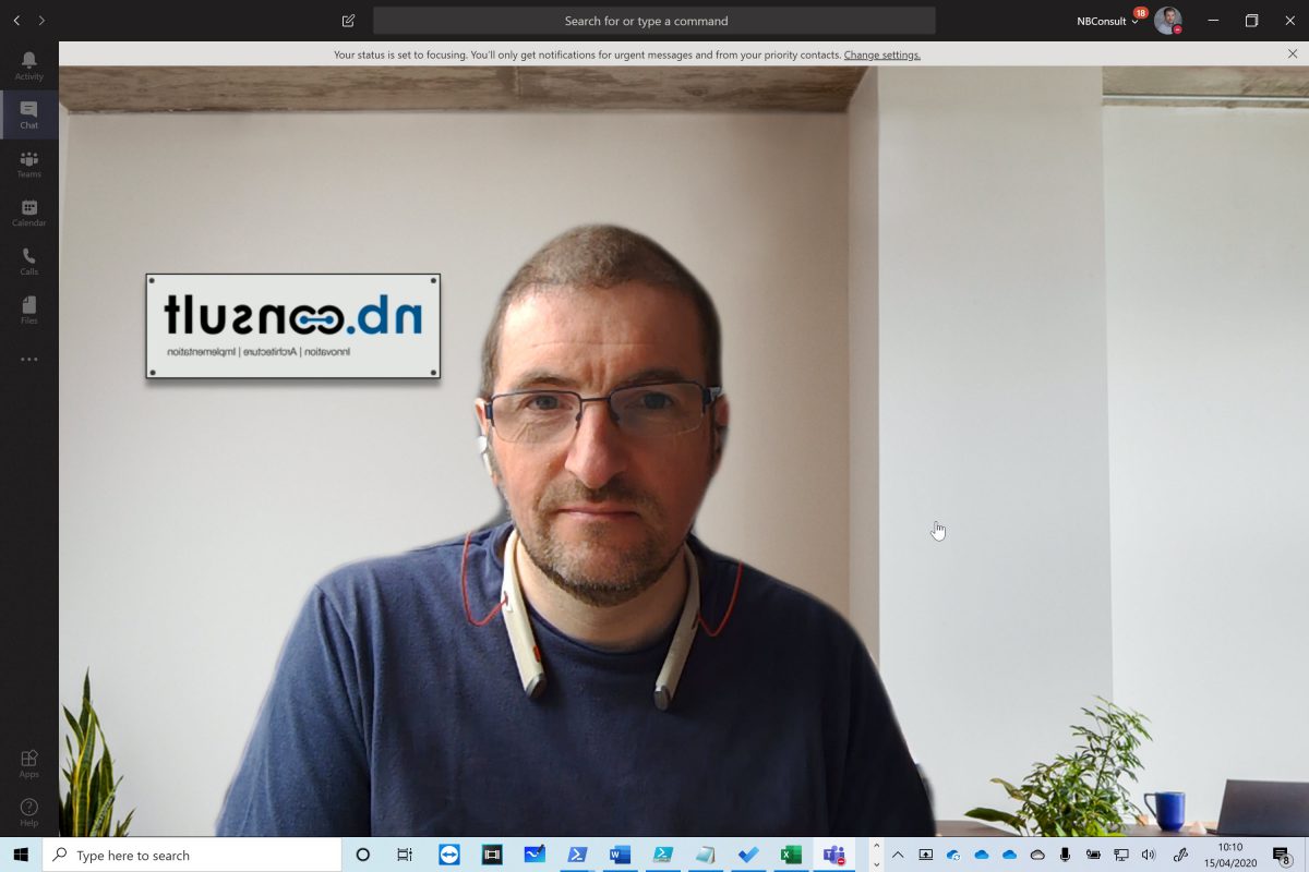 Why is the Text in my Teams Background Back To Front – Brian Reid ...