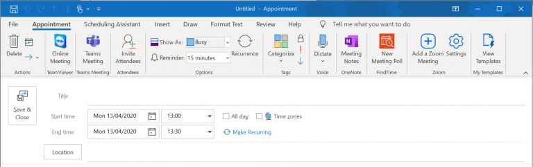 Deploying Zoom Add-In To All Outlook Users – Brian Reid – Microsoft 365 ...