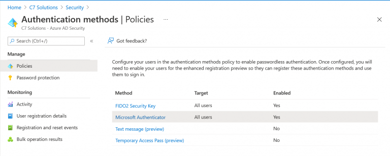 Adding Location To Azure AD MFA – Brian Reid – Microsoft 365 Subject ...