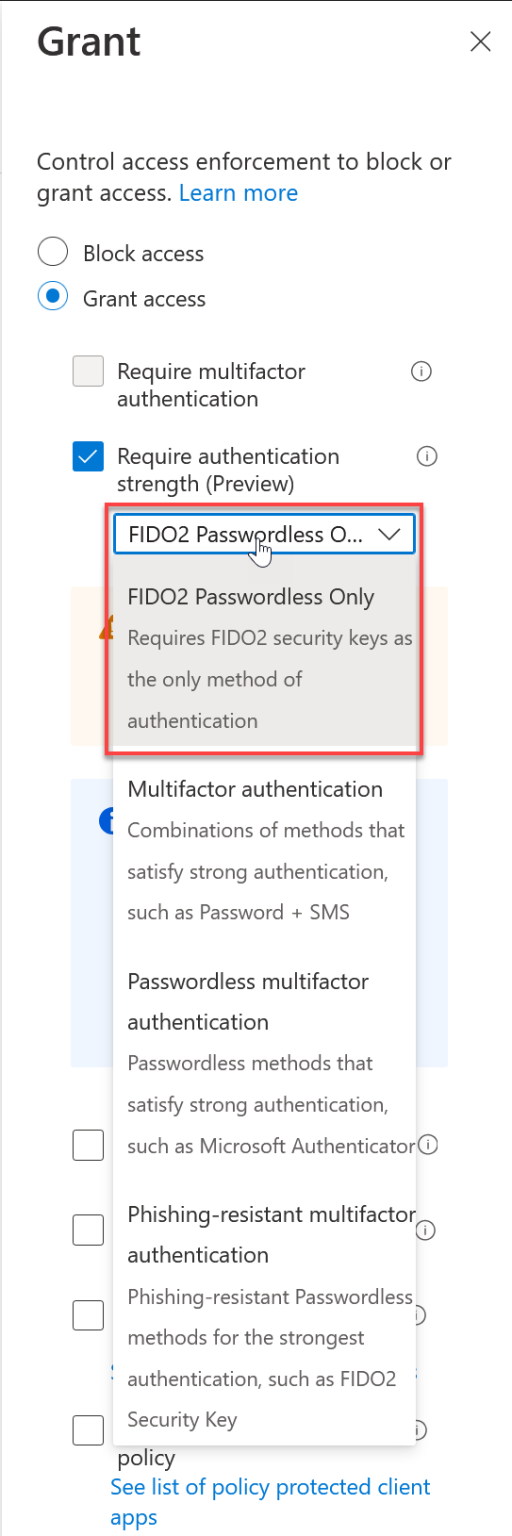 Conditional Access Authentication Strengths – Brian Reid – Microsoft ...
