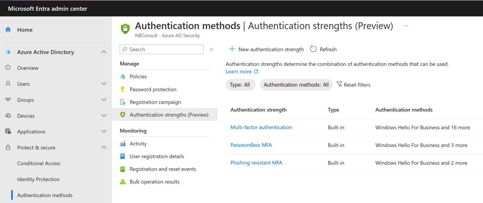 Conditional Access Authentication Strengths – Brian Reid – Microsoft ...