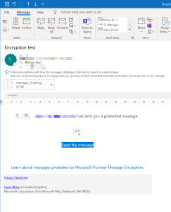 Seamless Office 365 Message Encryption (OME) Never Works – Brian Reid ...
