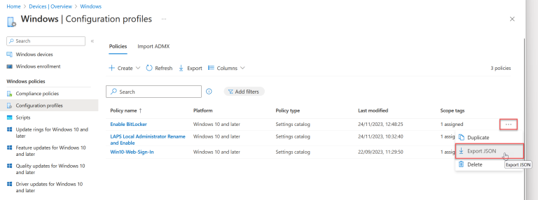 Enabling BitLocker In Silent Mode Using the Settings Catalog (2023 ...