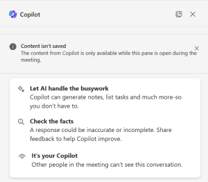 Copilot 365 in Teams Meetings – To Transcribe or Not? – Brian Reid ...
