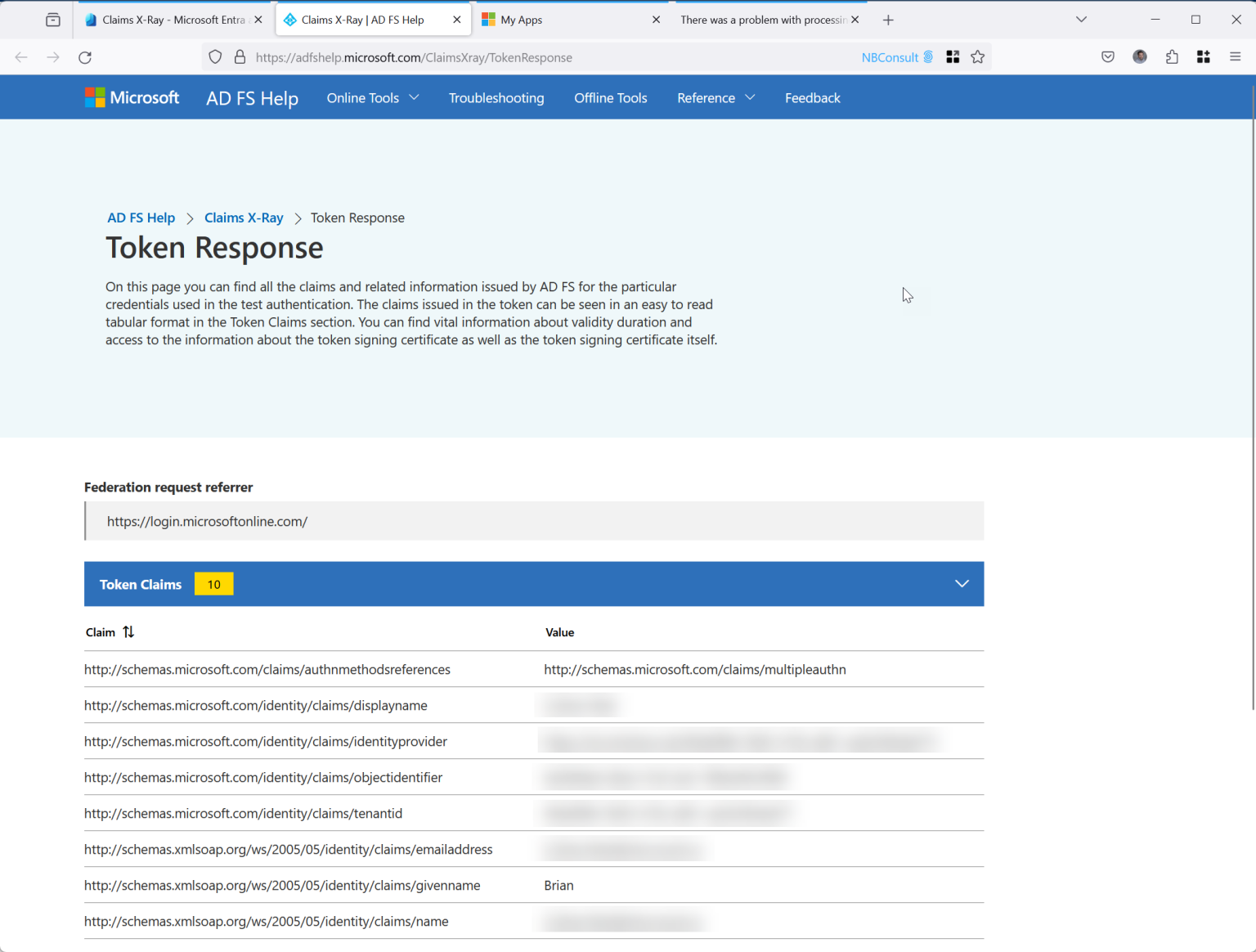 Testing Entra ID Claims and Single Sign-On Enterprise Apps – Brian Reid ...