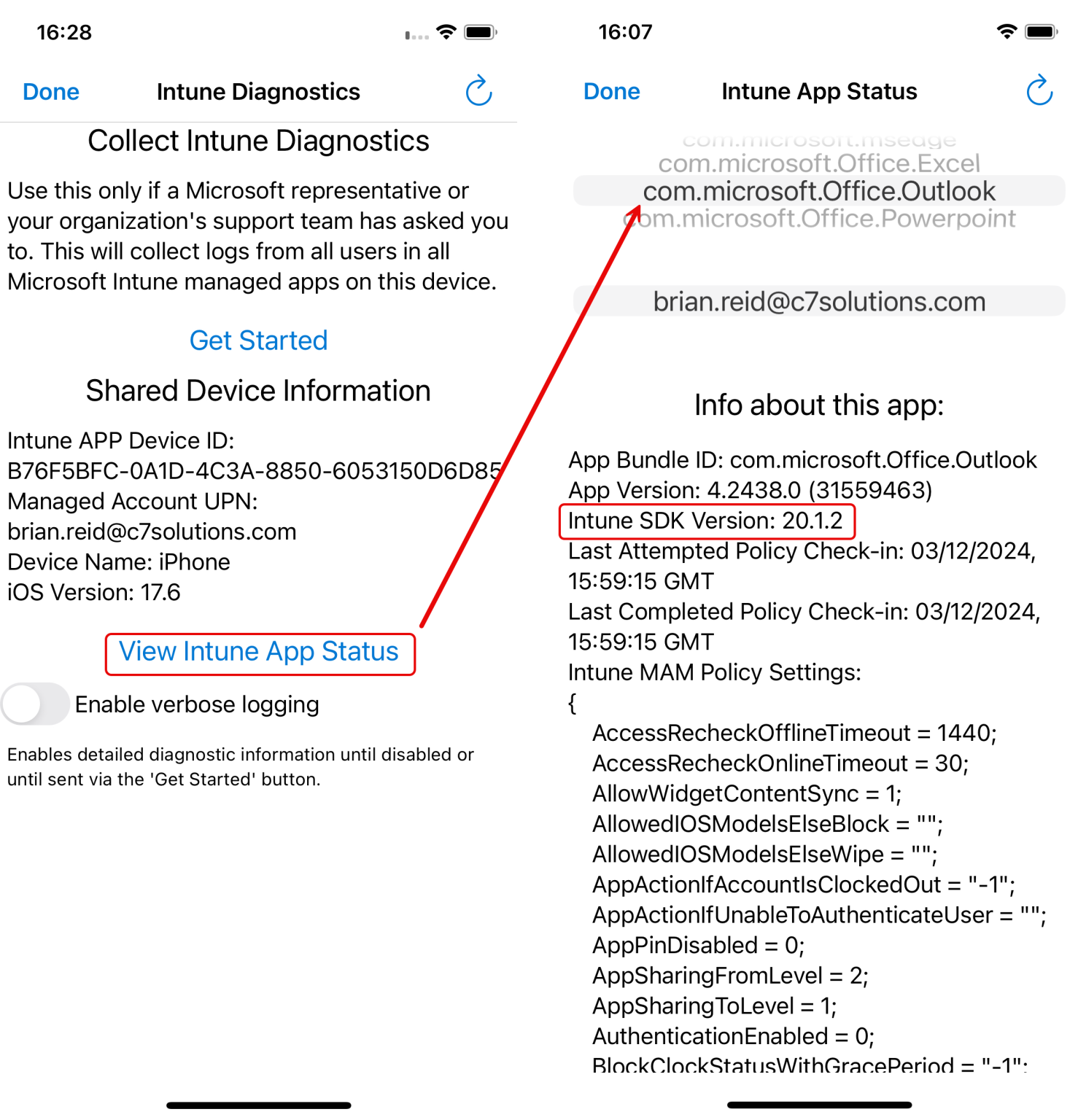Blocking Screenshots in iOS Work Applications – Brian Reid – Microsoft 365 Subject Matter Expert