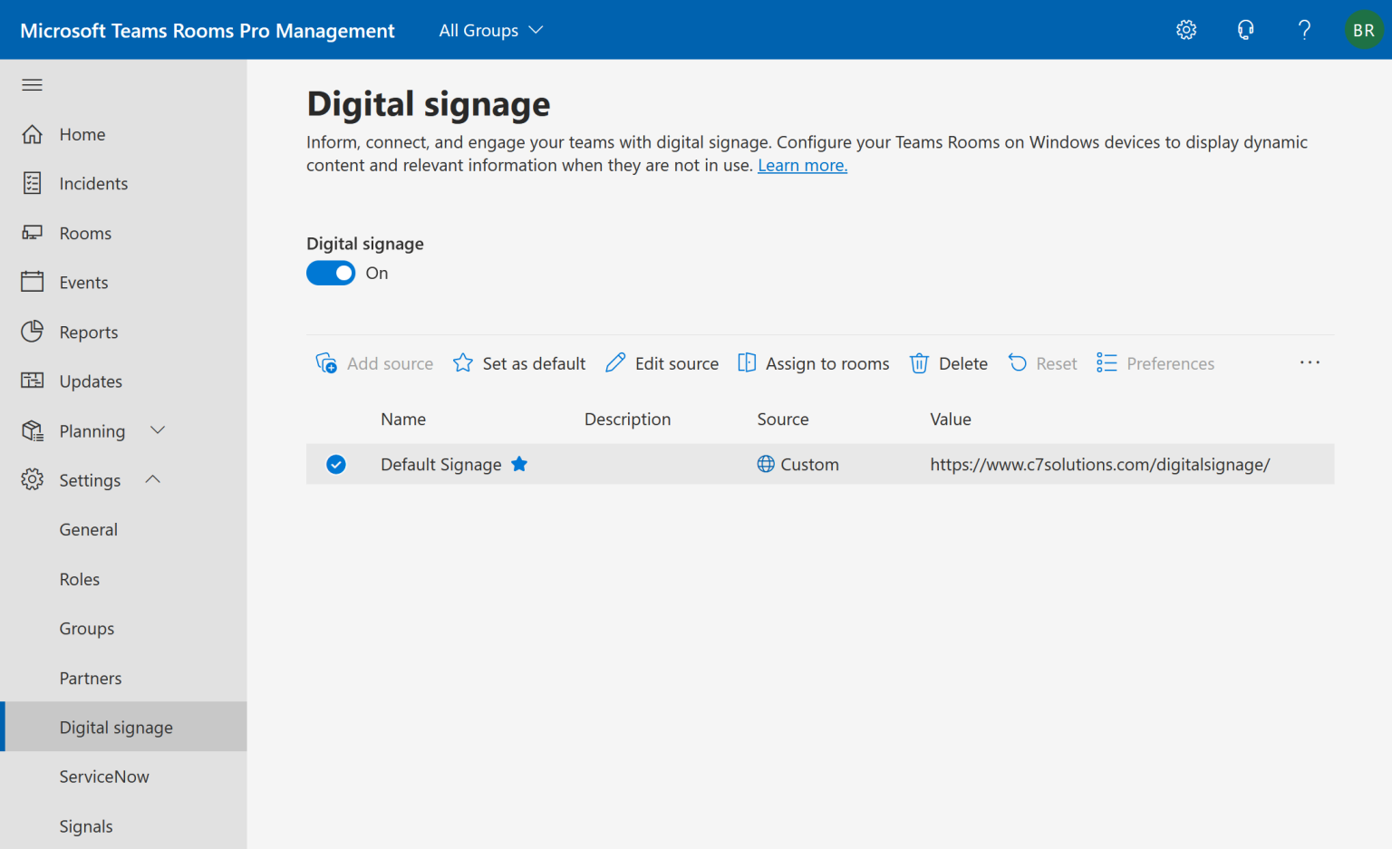 Simple Digital Signage for Teams Rooms – Brian Reid – Microsoft 365 ...