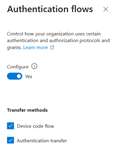 Device Code Flow and Authentication Transfer in Conditional Access ...